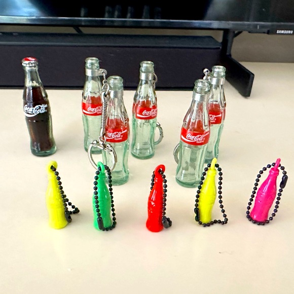Coca Cola | Accents | Vintage Cocacola Mini Glass Coke Bottle Model ...